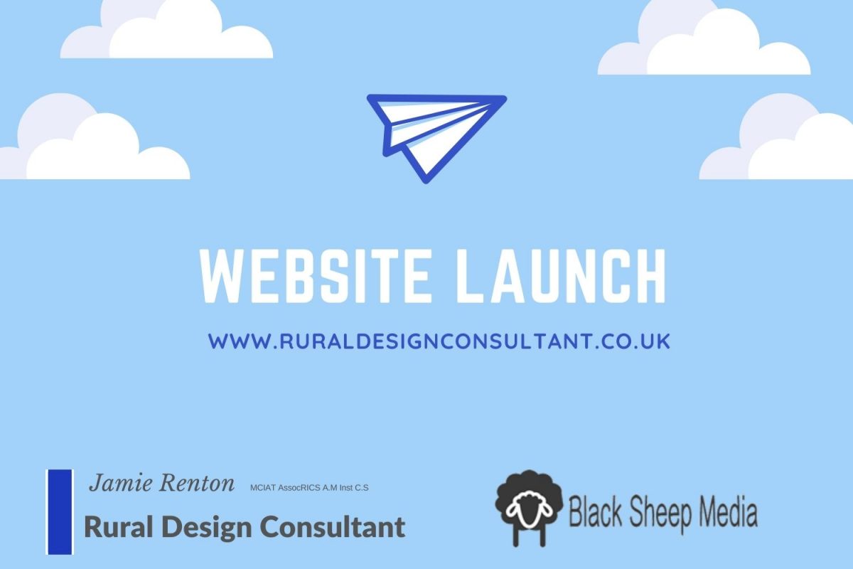 Website Launch - Jamie Renton, Rural Design Consultant
